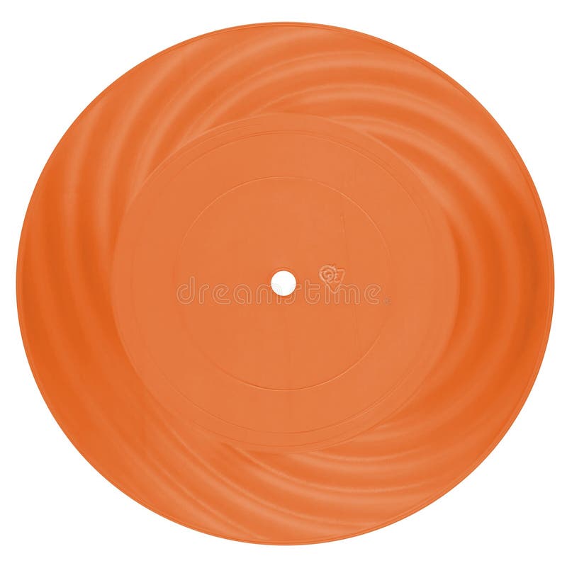 Vintage brown vinyl record stock photo. Image of label - 7784024