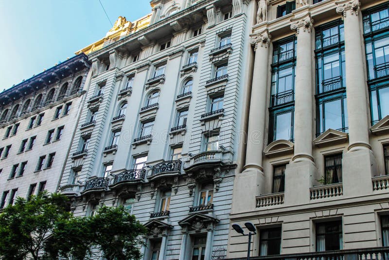 Vintage Building Background Backdrop City Design Stock Photo - Image of ...