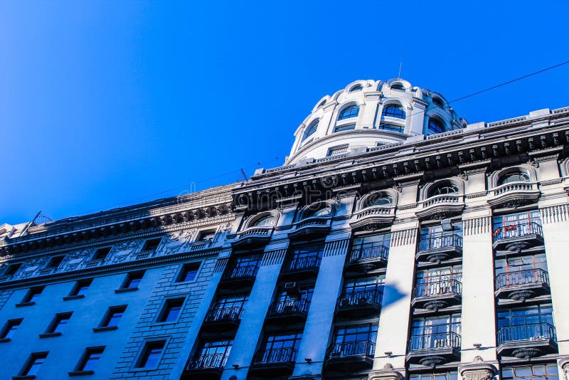 Vintage Building Architecture City Detail Exterior Stock Image - Image ...