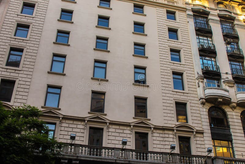 Vintage Building Architecture Icon Closeup Retro Style Stock Image ...