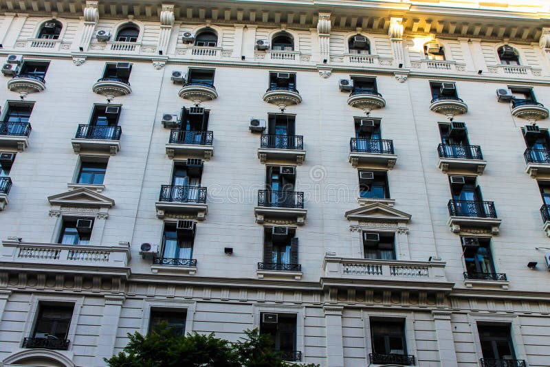 Vintage Building Architecture Icon Closeup Retro Style Stock Image ...