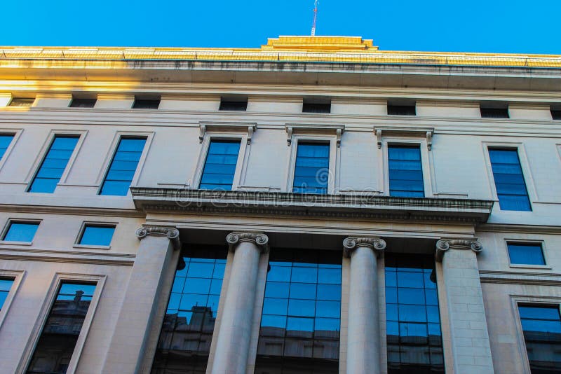 Vintage Building Architecture Exterior Street Studio Stock Image ...