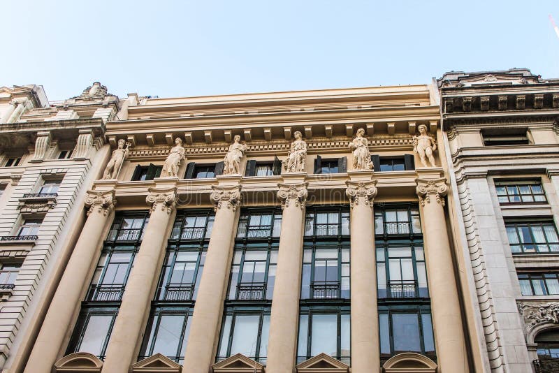Vintage Building Architecture Exterior Street Studio Stock Photo ...