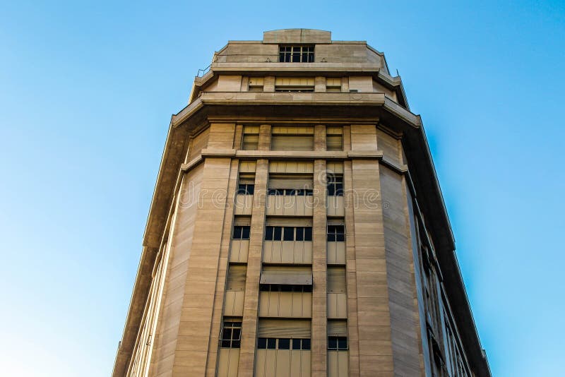 Vintage Building Architecture Exterior Street Studio Stock Image ...