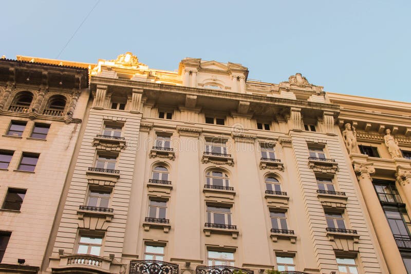 Vintage Building Architecture Exterior Street Studio Stock Image ...