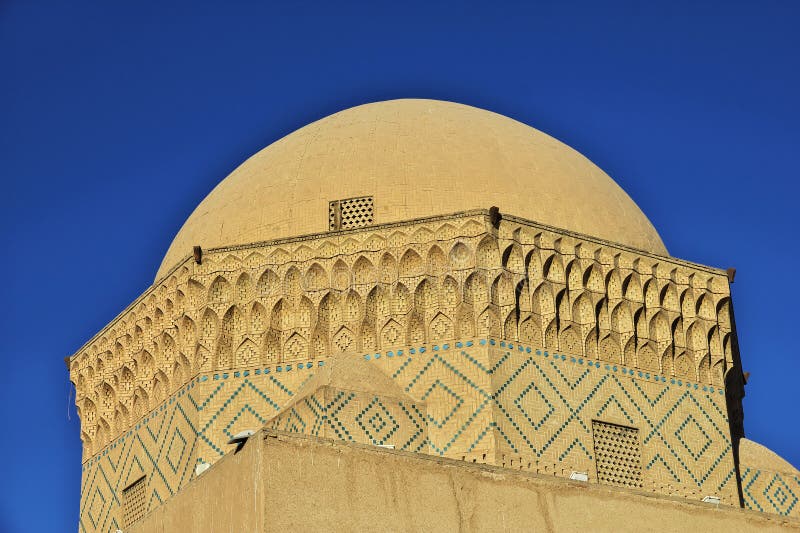 Vintage Building in Ancient City Yazd of Iran Stock Photo - Image of ...