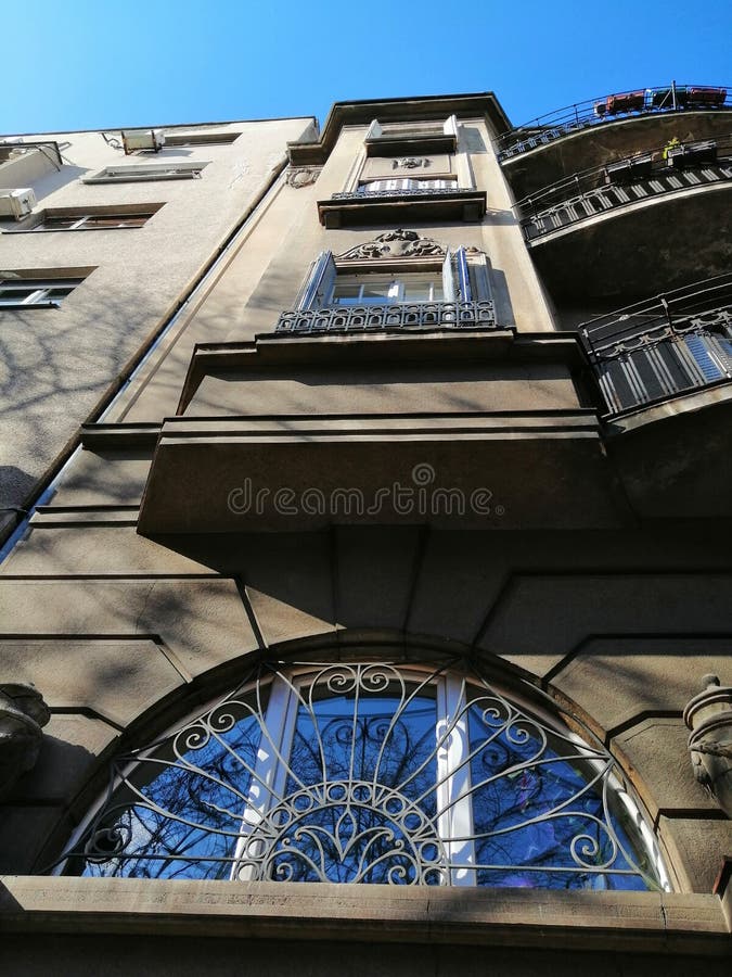 Vintage building stock image. Image of town, building - 173547783