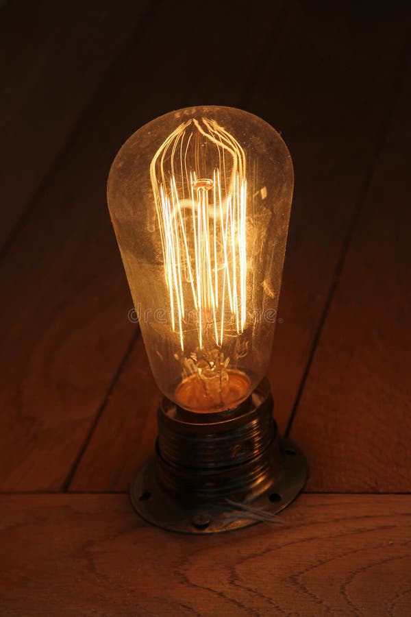 Vintage bulb stock photo. Image of incandescent, antique - 31116568