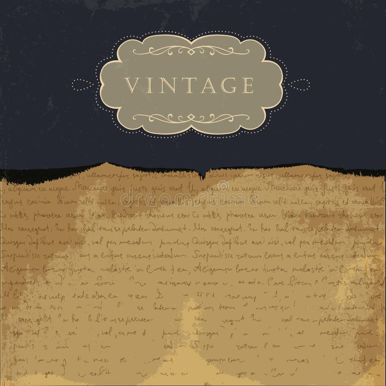 Vintage Burned Paper Backgrounds Stock Illustrations – 341 Vintage ...