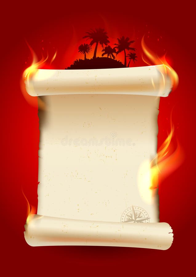 Burning Scroll Stock Illustrations – 1,398 Burning Scroll Stock ...