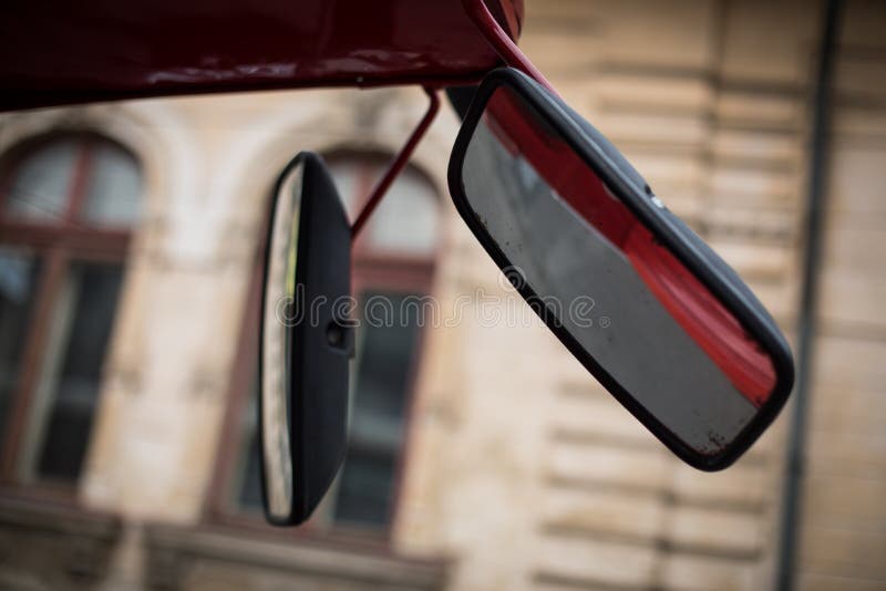 Rearview Mirror Bus Stock Photos - Free & Royalty-Free Stock Photos ...