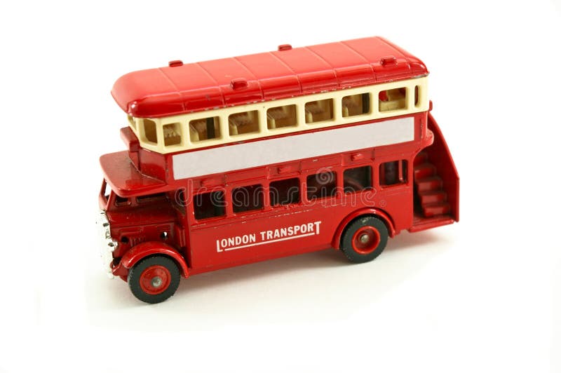 Toy School Bus isolated stock photo. Image of object - 16897076