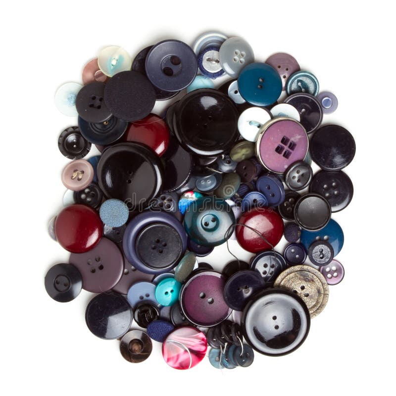 Vintage buttons stock image. Image of abstract, circular - 18711903
