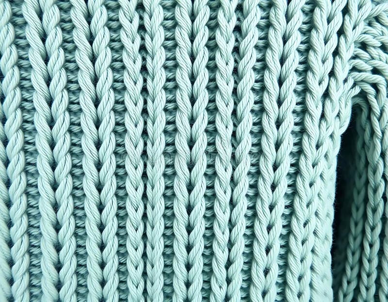 Vintage Cable Knit Sweater Pattern with Textured Depth Stock ...