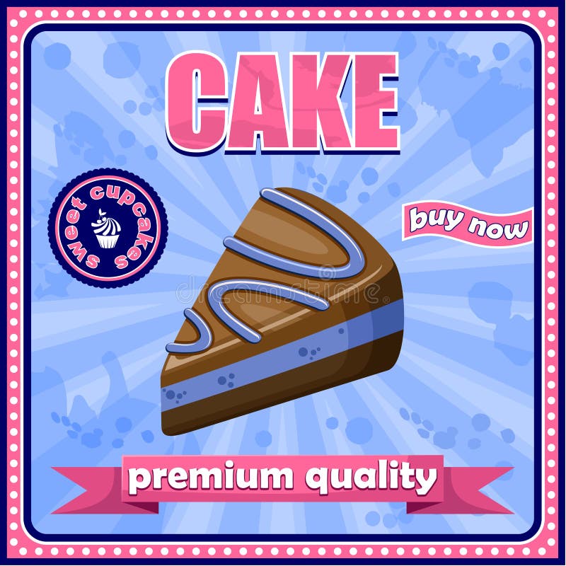 Cake Vintage Illustration Stock Illustrations – 47,640 Cake Vintage ...