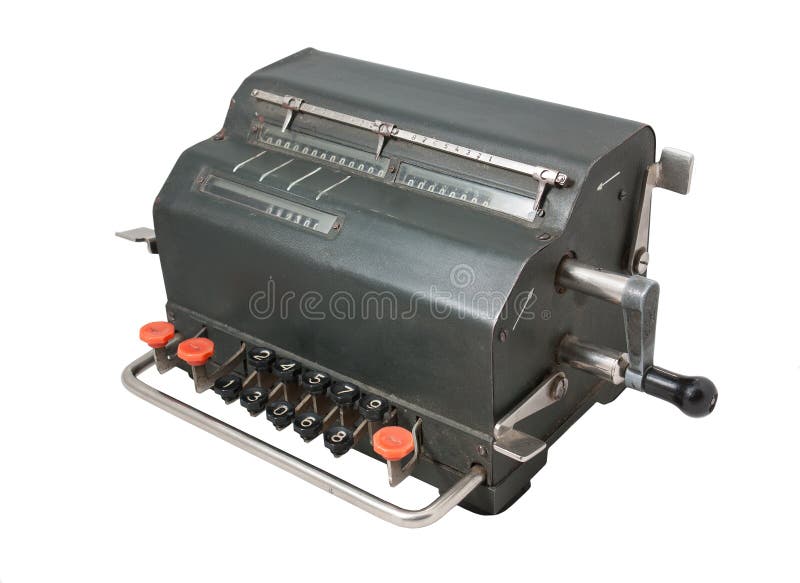 Vintage calculator 4 stock photo. Image of mathematics - 1628730