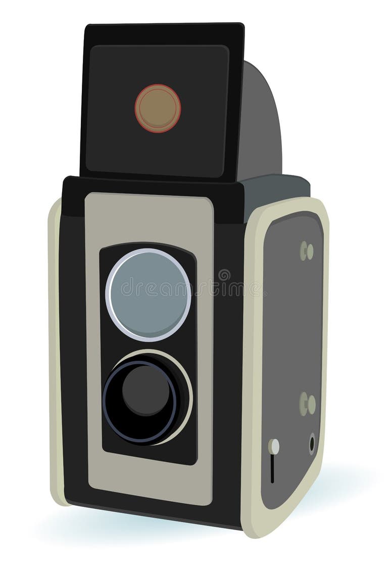 Vintage Mechanical Camera Stock Illustrations – 493 Vintage Mechanical ...