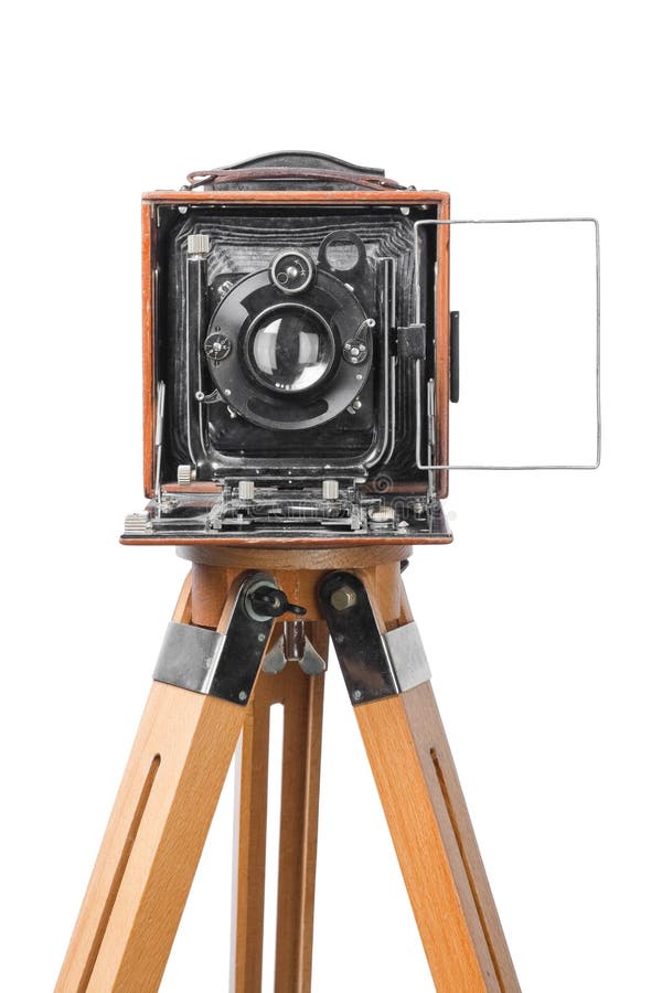 Very Old Camera stock photo. Image of retro, tripod, camera - 8045592
