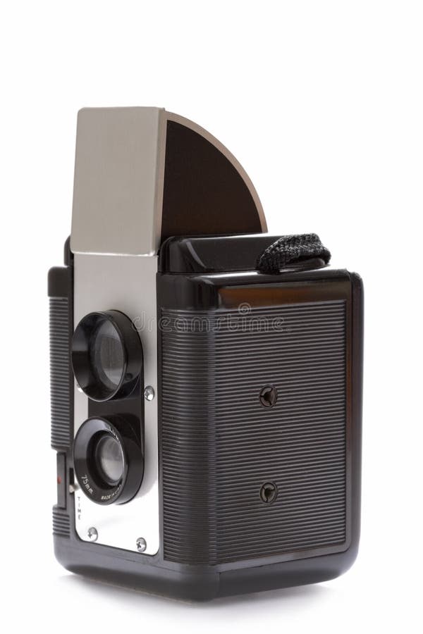 Vintage camera stock photo. Image of life, white, studio - 1518034