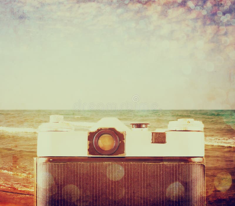 Back View of Cute Kid Imagine and Painting Air Baloon in the Sky Stock ...