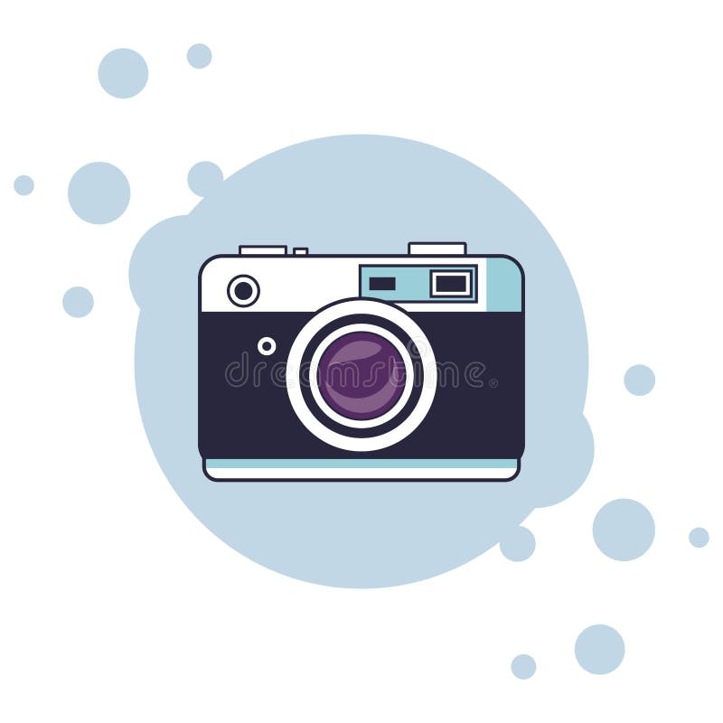 Vintage Camera Pop Art Cartoon Stock Vector - Illustration of liquid ...