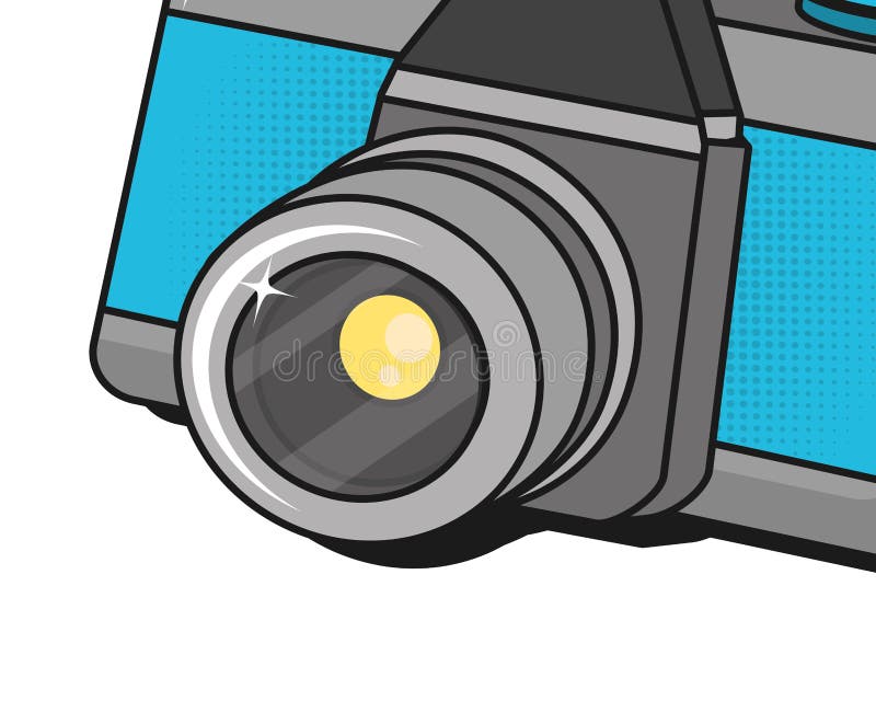 Vintage camera cartoon stock vector. Illustration of cartoon - 142722673