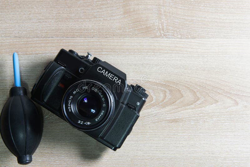 Vintage Camera, Classic Camera Stock Photo - Image of black, vintage ...