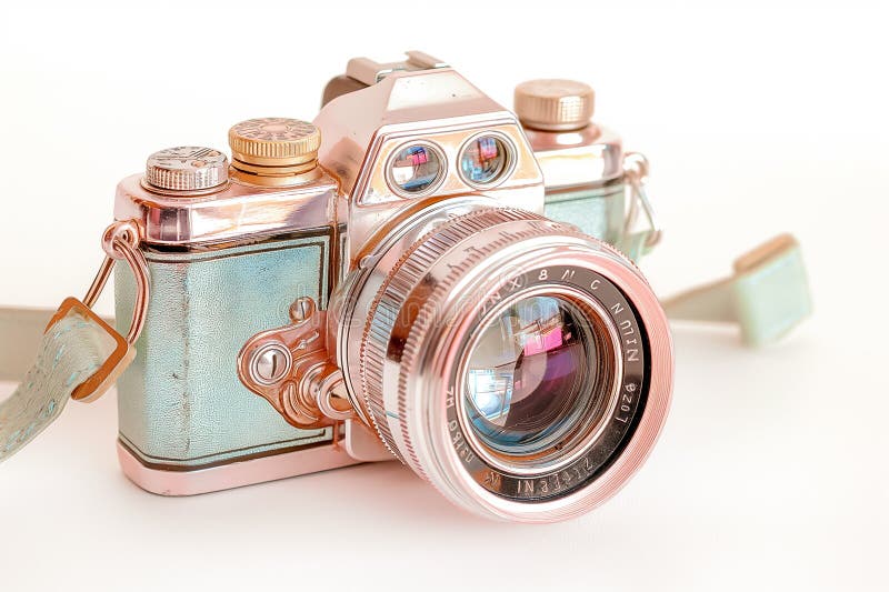 This Vintage Camera Features an Elegant Design Combined with a Unique ...