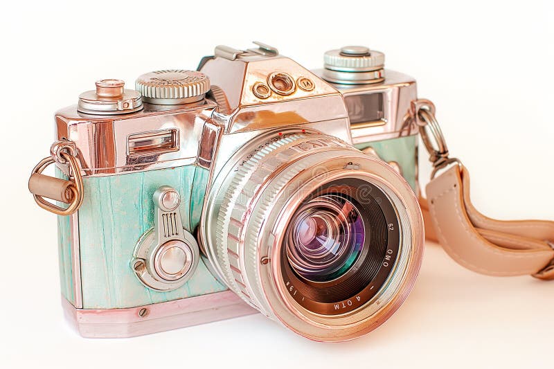 This Vintage Camera Features an Elegant Design Combined with a Unique ...