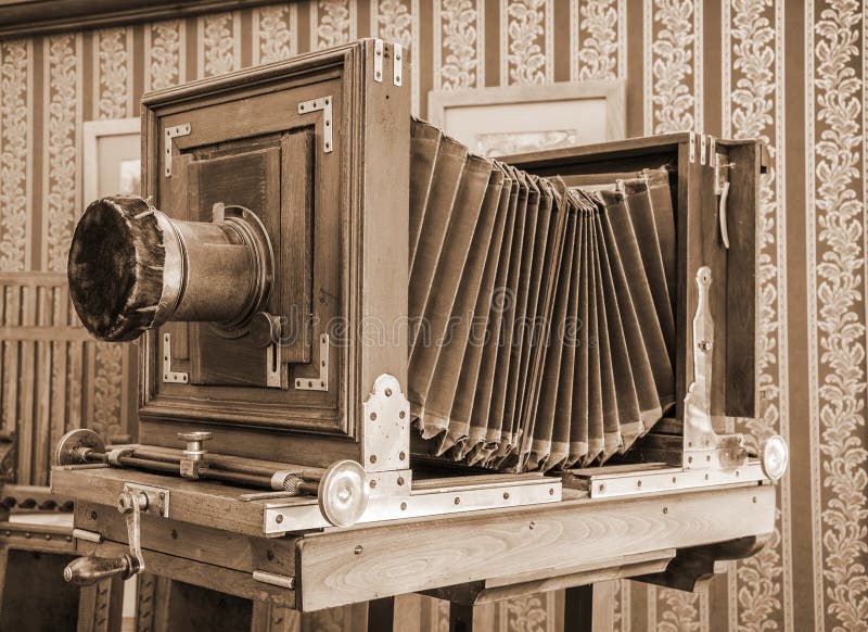19th century camera stock photo. Image of open, full - 16870506