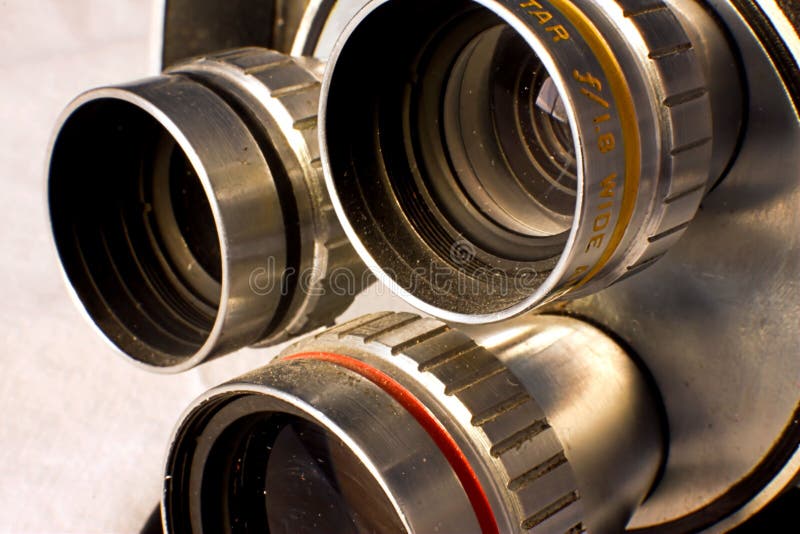 Vintage Camera Lenses stock photo. Image of flash, fashioned - 23713112