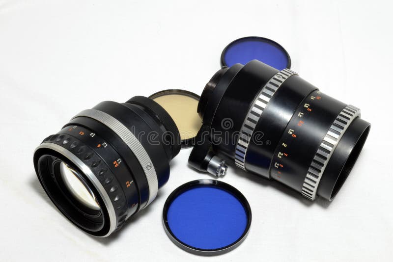 Vintage camera lenses stock image. Image of aperture - 38827485