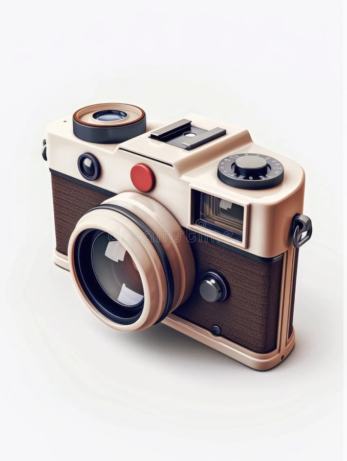 Vintage Camera Red Button Top Stock Photos - Free & Royalty-Free Stock ...