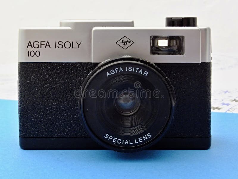 Agfa Isoly 100 Vintage Compact Camera Editorial Photo - Image of ...