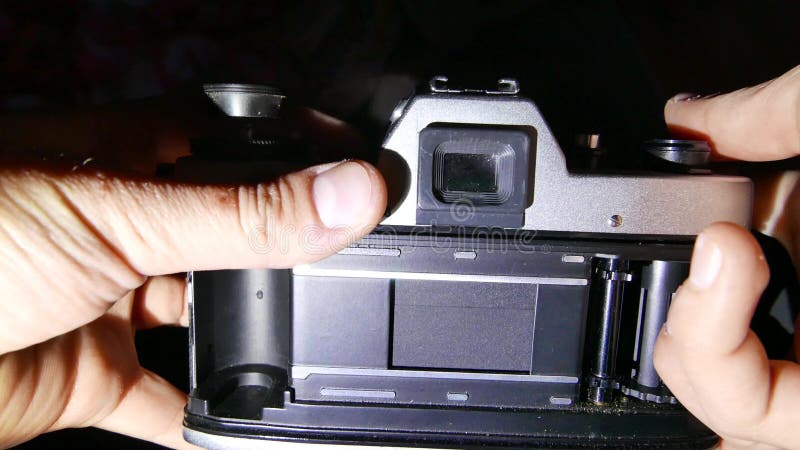 Vintage Camera Shutter Mechanism. 4K UHD. Stock Video - Video of ...