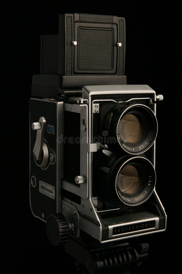 Vintage Camera Three Quarter Stock Photo - Image of camera ...