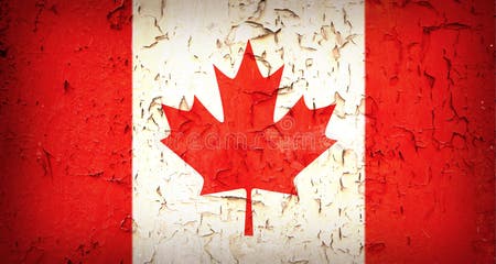 Vintage Canadian Flag stock image. Image of canada, patriotic - 27474587