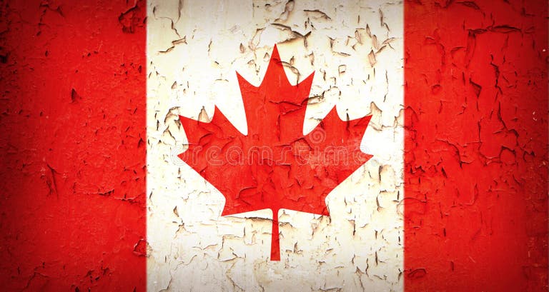 Vintage Canadian Flag stock image. Image of canada, patriotic - 27474587