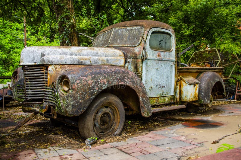 Vintage car stock image. Image of holiday, abandoned - 49973451