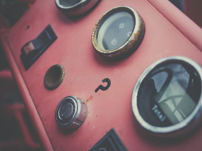 Vintage car dashboard stock photo. Image of view, fashioned - 72626594