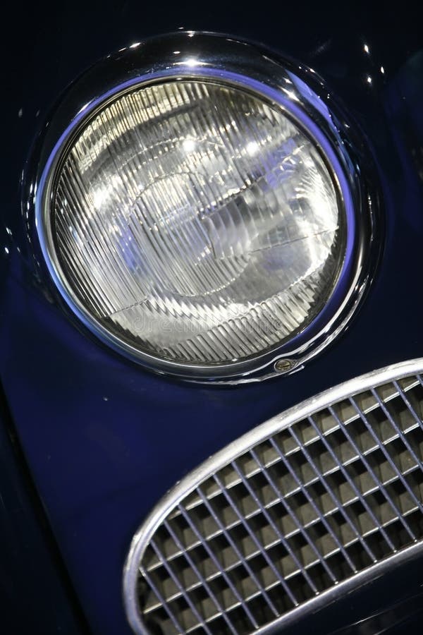 Vintage car headlight stock image. Image of retro, vintage - 59569567