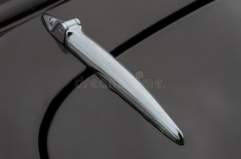 Vintage car hinge stock photo. Image of automobile, external - 117258720