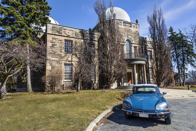 Vintage Car Meets Observatory Editorial Image - Image of cars ...