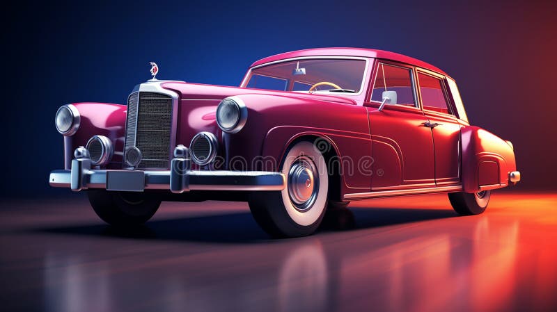 Vintage Car in a Tattoo a Reminder of a Special Memory Stock ...