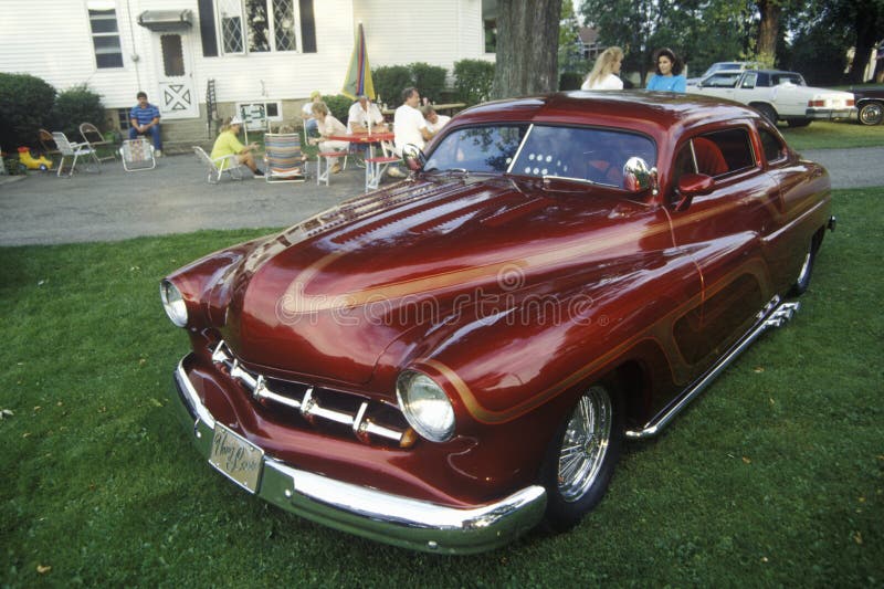 A vintage car in Wisconsin editorial stock photo. Image of states ...