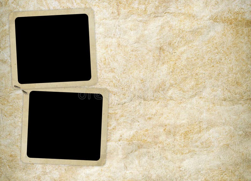 Vintage Card from Old Paper Stock Illustration - Illustration of ...