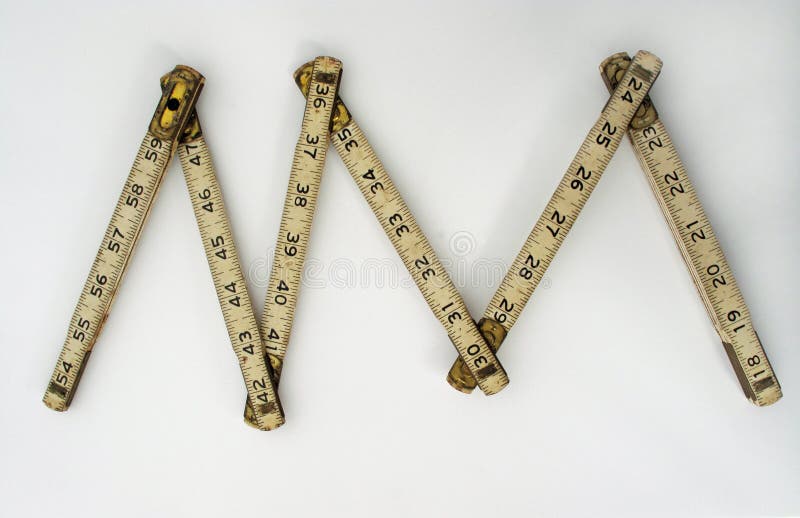 Vintage rulers stock photo. Image of plain, horizontal - 746620