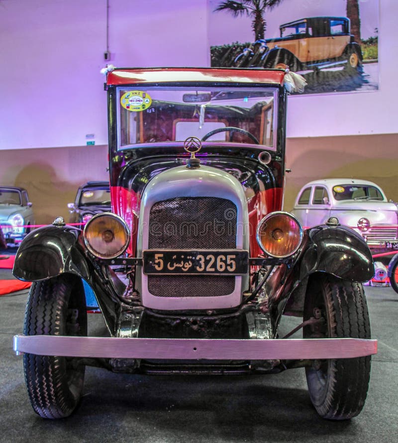 Vintage Cars on Display at a Car Show Editorial Stock Image - Image of ...