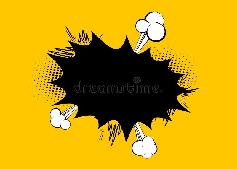 Vintage Cartoon Backgrounds, Comic Book Backdrop. Retro Vector Comics ...