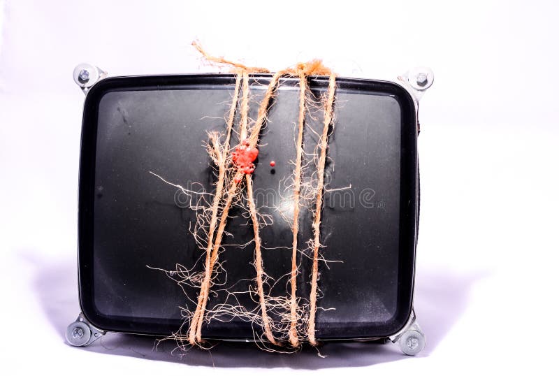 Vintage Cathode Ray Tube Crt Wrapped Stock Photos - Free & Royalty-Free ...